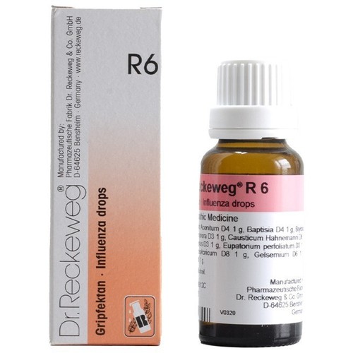 Paquet De 5 Dr.Reckeweg R6 Grippe Goutte (22ml) Homéopathique - Gratuit ...