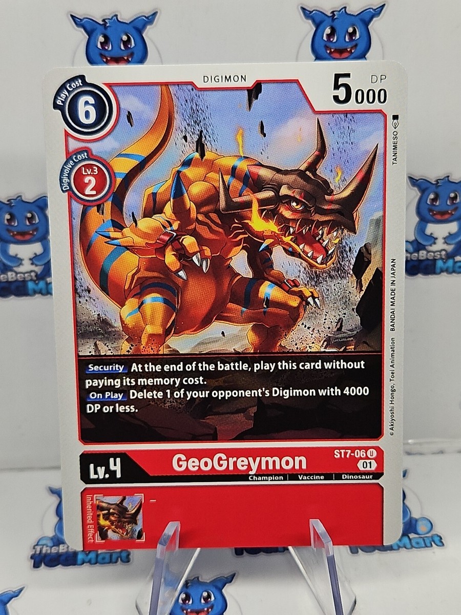 Digimon Geogreymon GeoGreymon Field Guide – Digimon Story Time