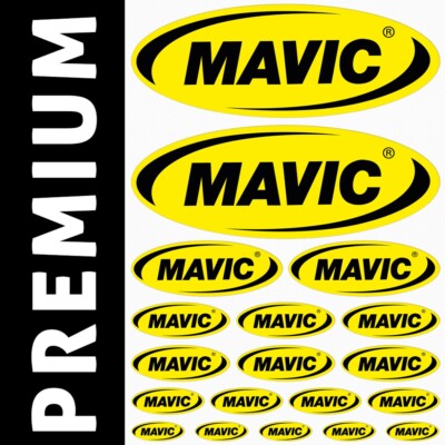 MAVIC - KIT Decals Stickers Sponsors Car Bike Motorcycle Motocross MX ...
