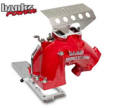 Banks Red Monster-Ram Manifold/Intake Plate/Grid Heater For 13-18 Dodge ...