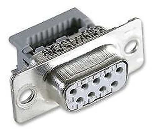 SOCKET, D SUB, IDC, CRIMP, 9WAY, D Subminiature Connectors, Qty.10 | eBay