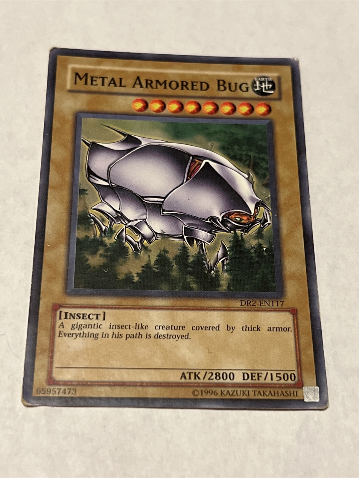 Yugioh! LP Metal Armored Bug - DR2-EN117 - Common MP/LP | eBay