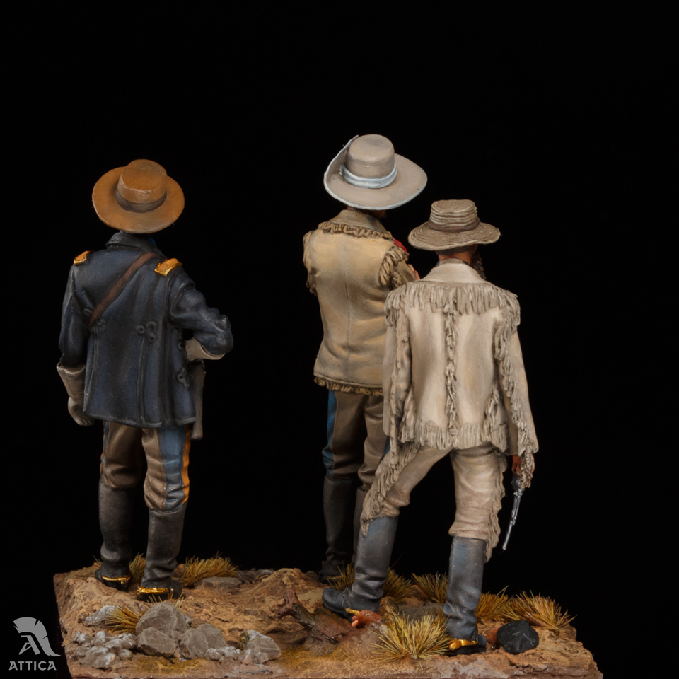 George & Thomas Custer & Lieutenant Cooke Painted Toy Soldier Pre-Sale ...