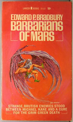 Moorcock, Michael (as Edward P. Bradbury) -Barbarians of Mars PBO 1st ...