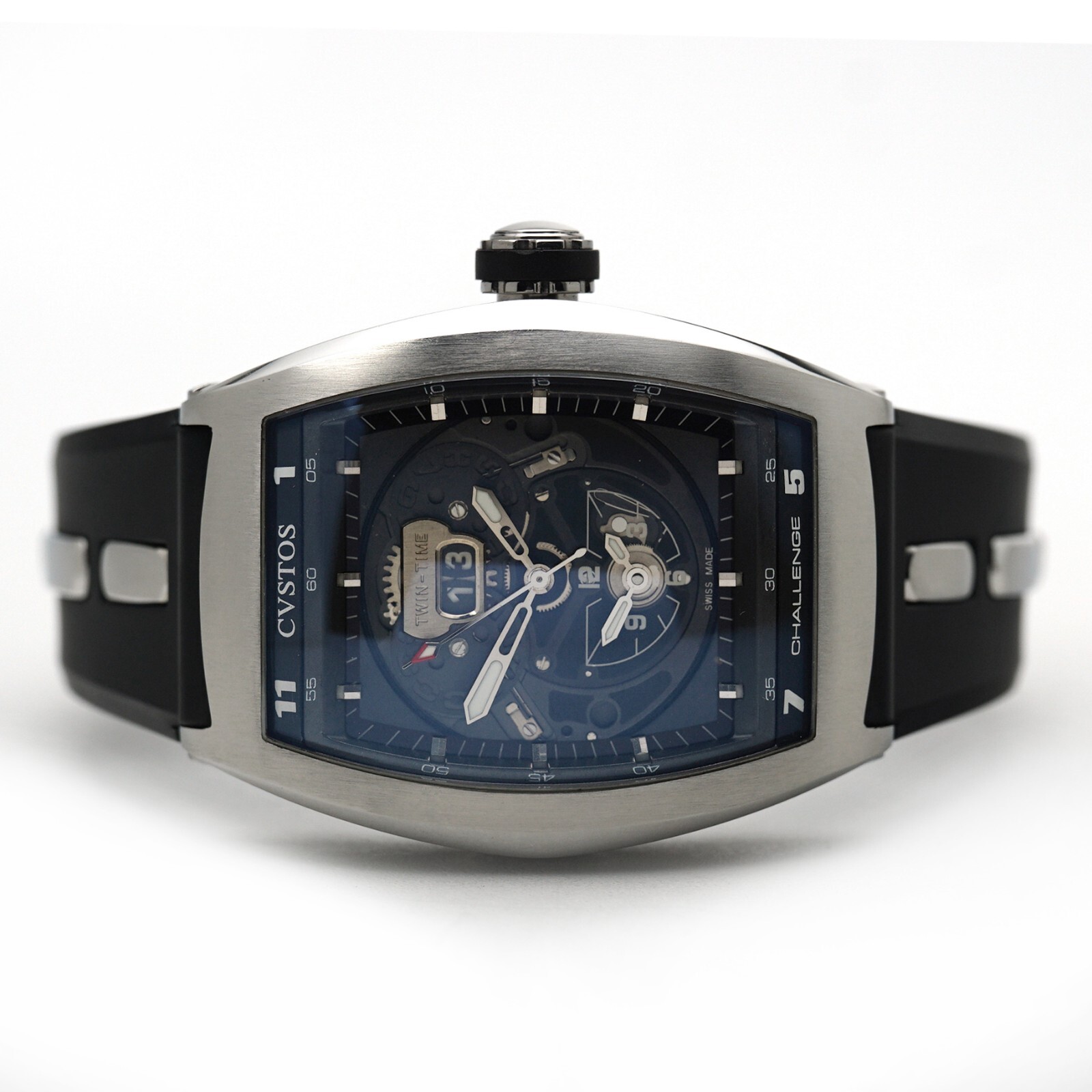 Cvstos Challenge Twin Time Wristwatch CTTSS Stainless Steel Luxury | eBay