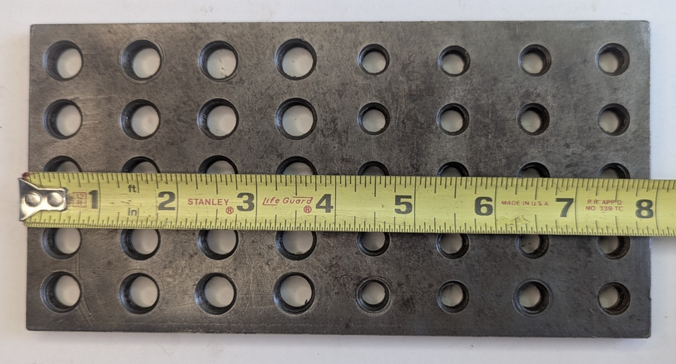 Drilled & Tapped Machinist Tool Maker Fixture Plate Jig Set Up Block ...