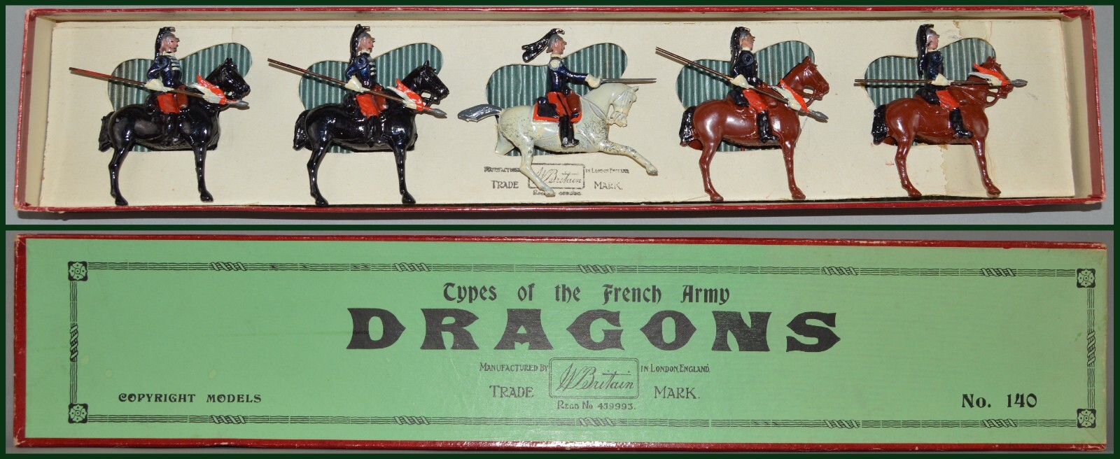 Britains Pre-War Set #140 French Dragons EXCELLLENT++ **AA-4389** | eBay