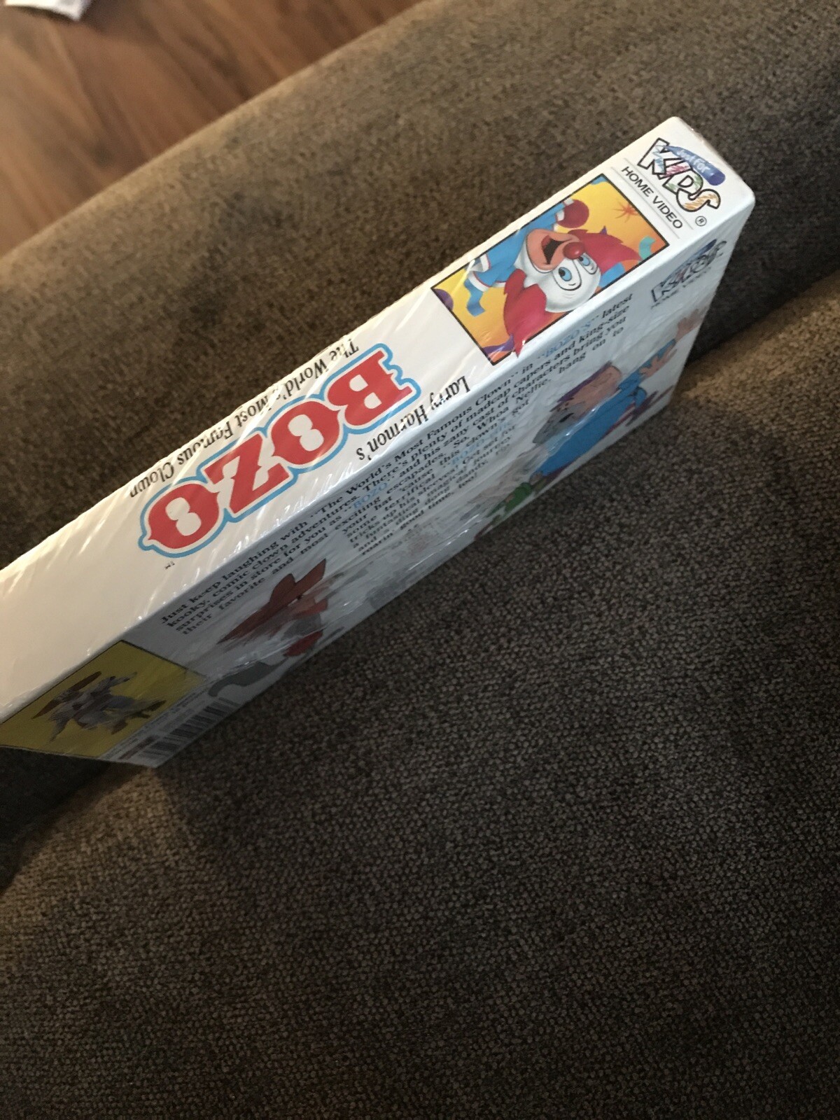 1991 Bozo The Clown Just Keep Laughing Cartoon Larry Harmon VHS Tape ...