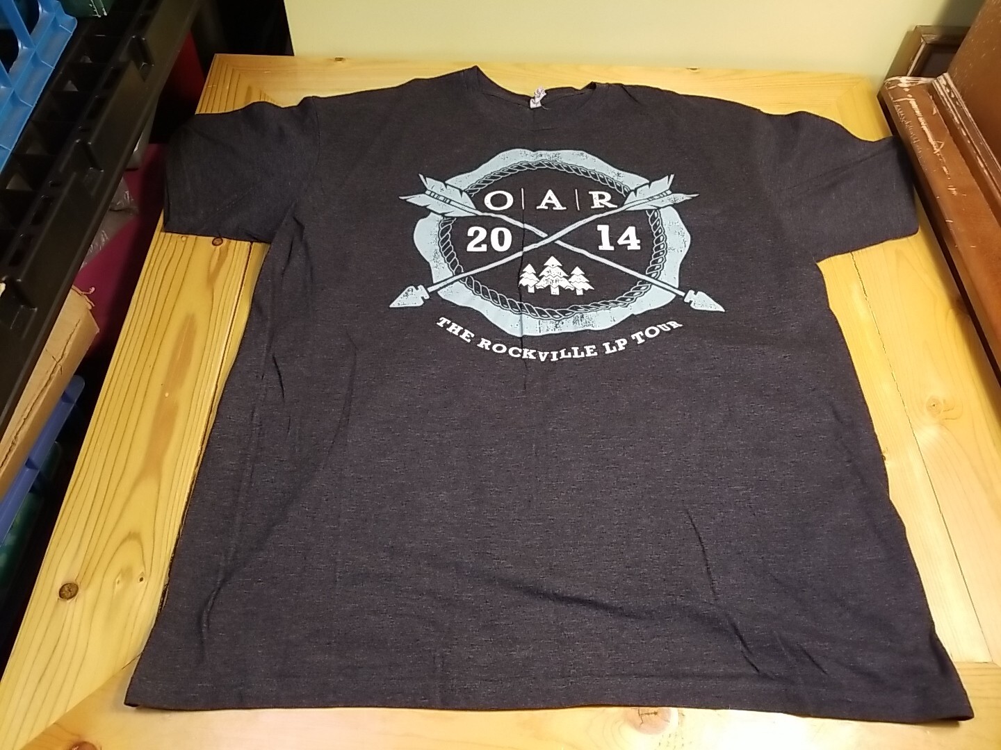 OAR Concert Shirt 2014 Tour The Rockville Tour Fall Sz 2XL Indie Pop ...