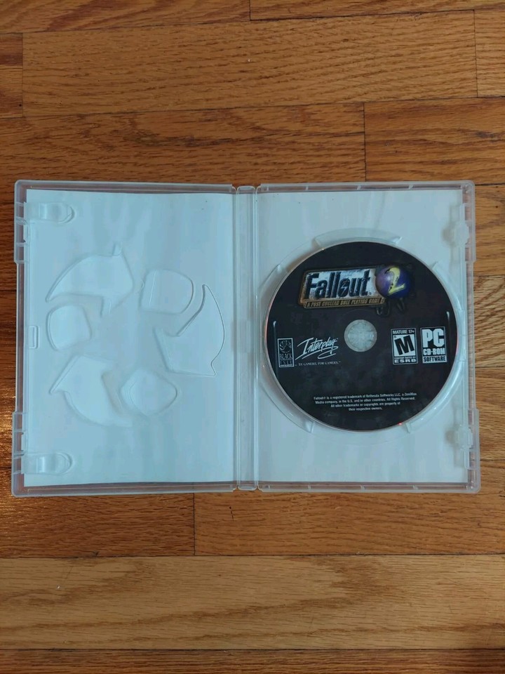 Fallout 2 A Post Nuclear Role Playing Game PC Game Disc, Works, Fast ...