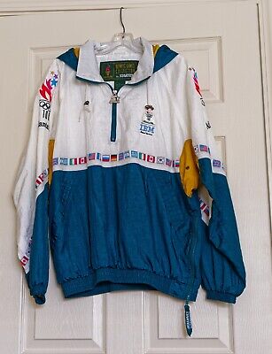 Vintage Rare New Large 1996 Atlanta Olympics Starter Jacket Windbreaker ...