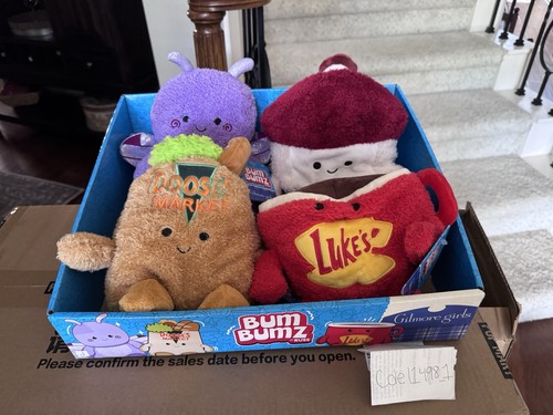 Bum Bumz Gilmore Girls Complete Set of 4 With Display Ships Next Day | eBay