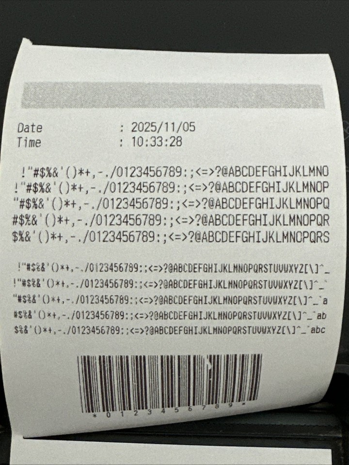 Epson TM-T20II Receipt Printer M267D Thermal USB Serial + Power Supply ...