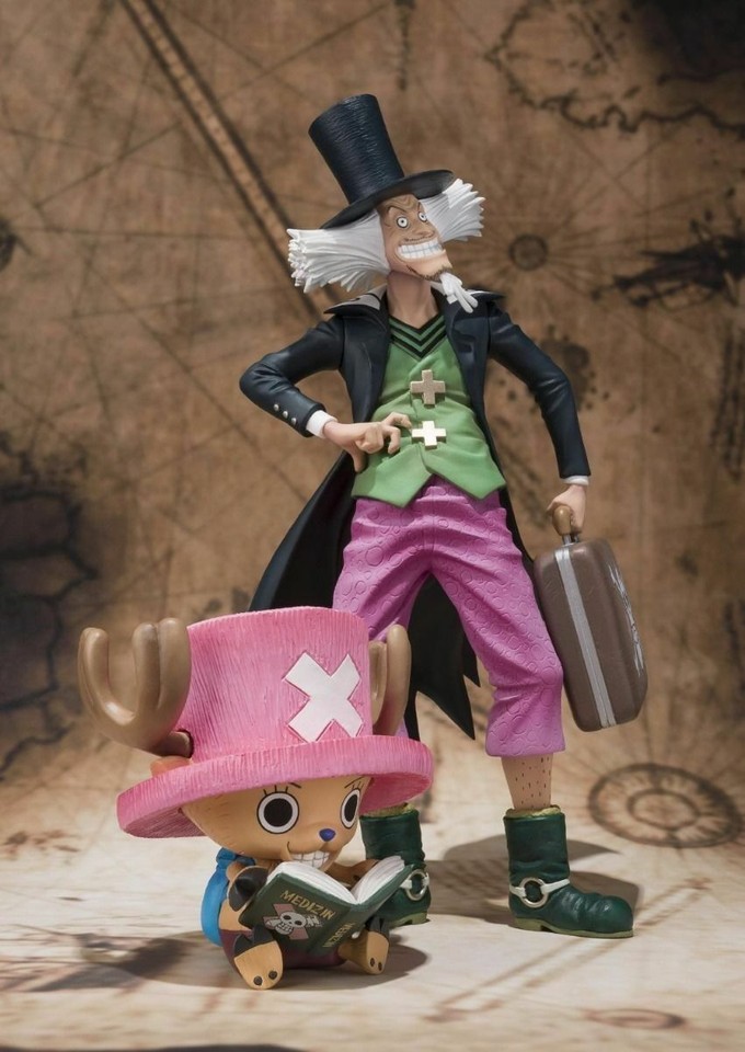 Figuarts zero one piece Tony Chopper & Dr.Hiluluk PVC Figura Bandai ...