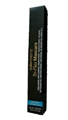 Color Street TRI-FLEX WATERPROOF MASCARA New in Box BEST MASCARA retail ...