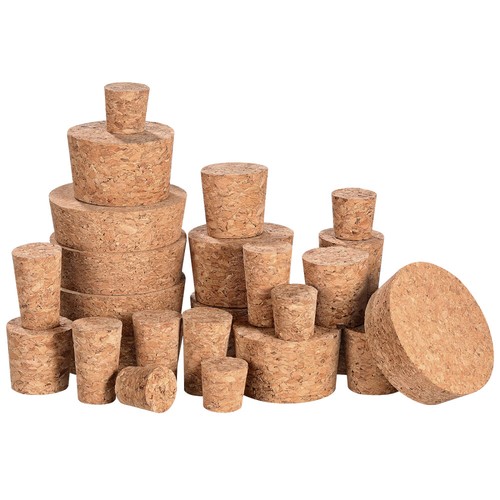 Round Cork Corks Reusable Wine Bottle Stoppers for Glass Bottles | eBay