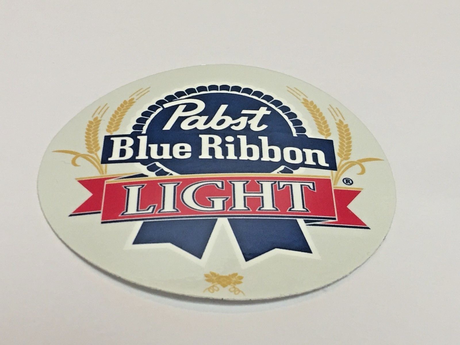 PABST BLUE RIBBON BEER, Light, STICKER, AMERICAS BEST 1893 | eBay