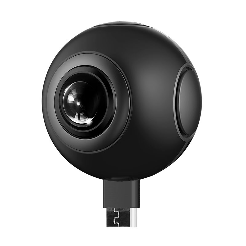 360° HD Dual Fisheye Lens VR Real Time Panorama Camera Camcorder for ...