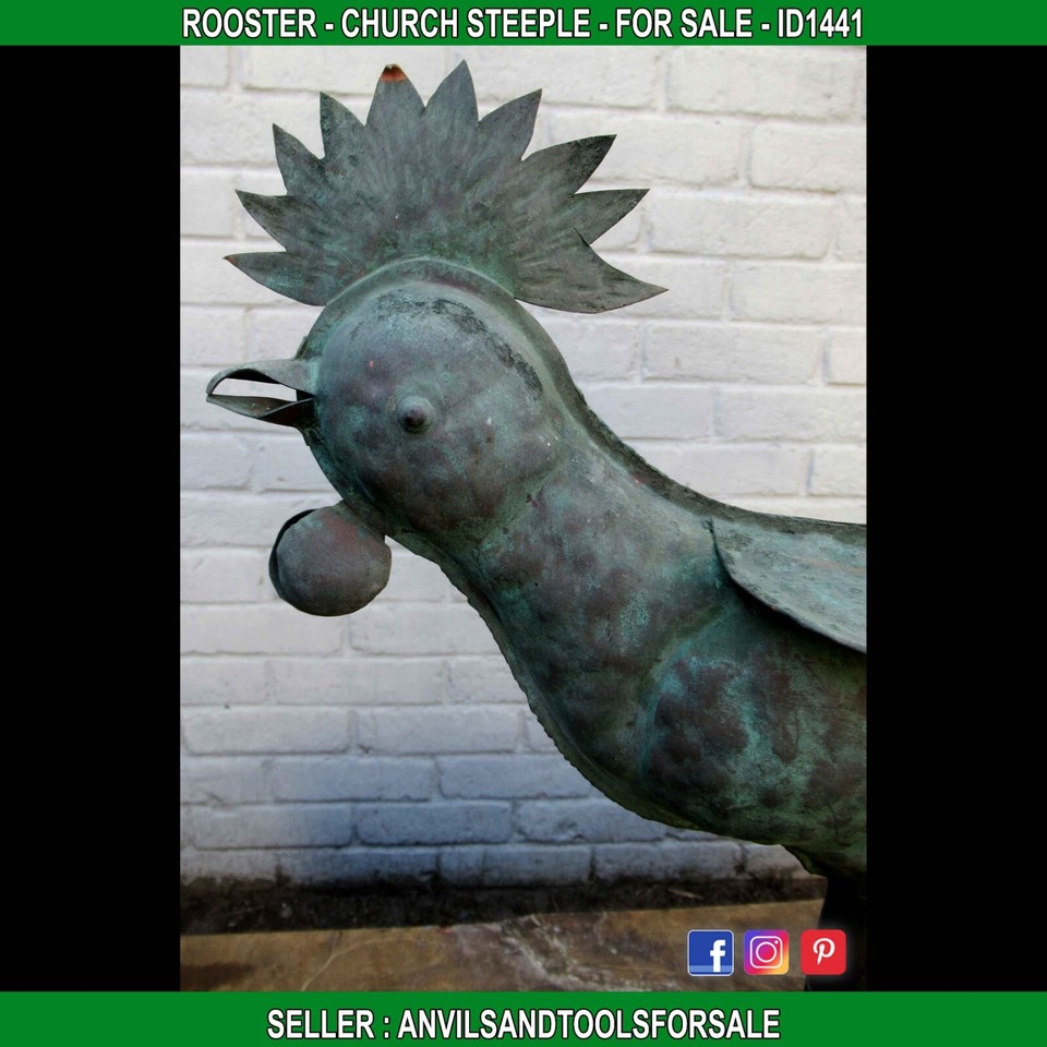 ROOSTER - CHURCH STEEPLE - ID1441 | eBay