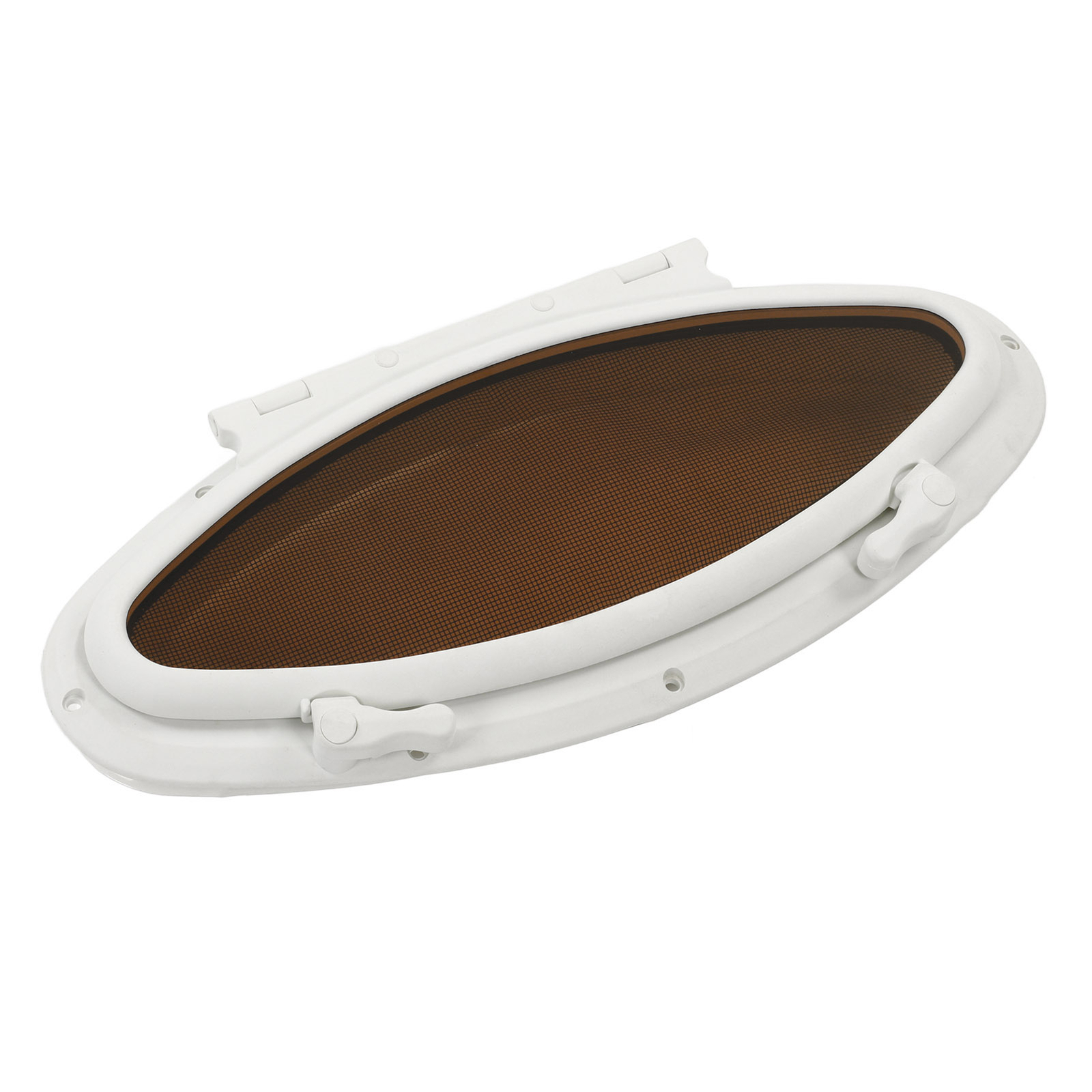 New 470x210mm Inward Opening Oval Porthole Anti UV Waterproof Portlight ...