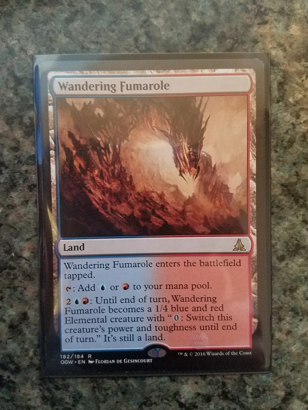 WANDERING FUMAROLE Oath Of The Gatewatch Magic MTG MINT CARD | eBay
