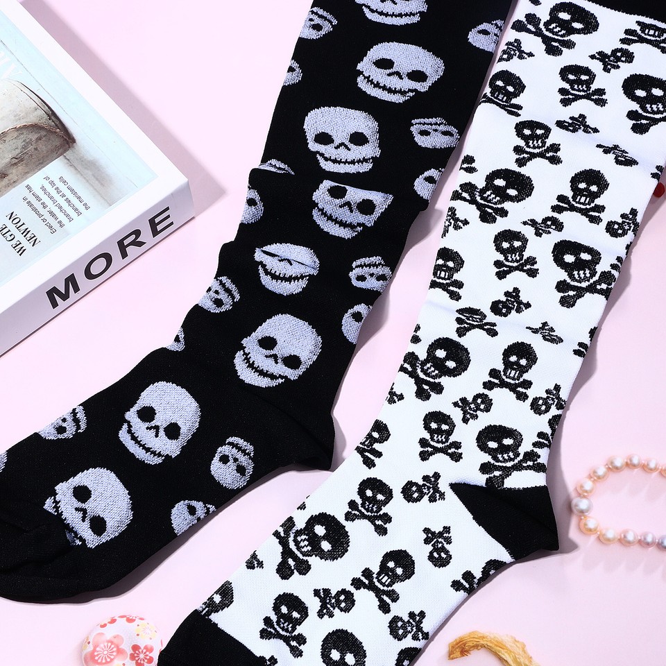 5X Men Women Compression Socks 20-30mmHg Graduated Medical Knee High ...