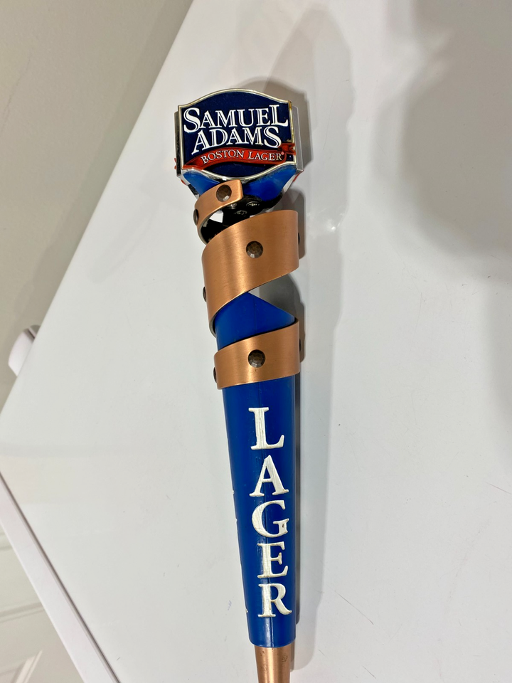 Sam Adams Beer Tap Handle Knob Bar Top Keg Draft Brewing Boston Lager ...