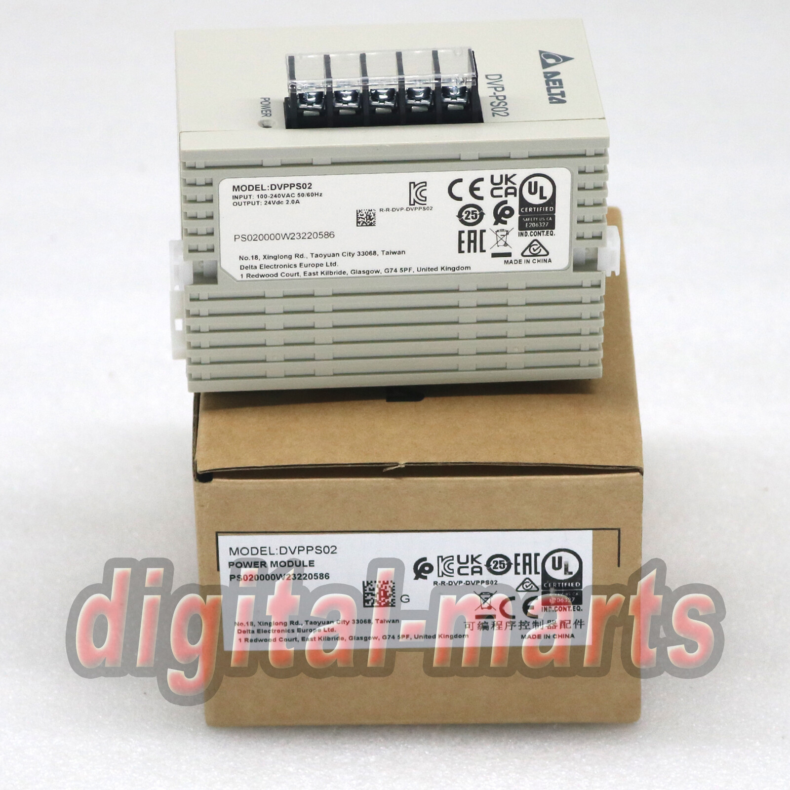 Brand New Delta DVP-PS02 DVPPS02 power supply module Free Shipping#LJ ...