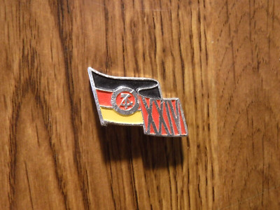 DDR, GERMAN COMMUNIST ERA, 24 YEARS OF DDR PIN BADGE (M18) | eBay