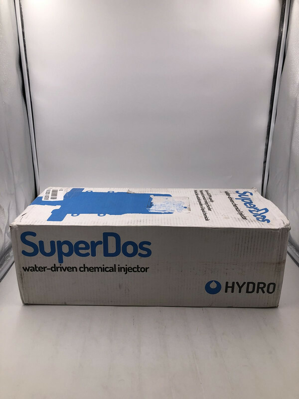 HYDRO SUPERDOS 30 WATER DRIVEN CHEMICAL INJECTOR HYD113209 for sale ...