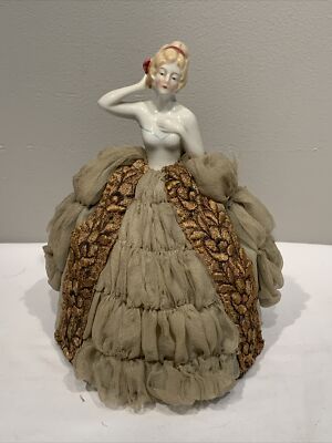 Figurines - Antique Half Doll