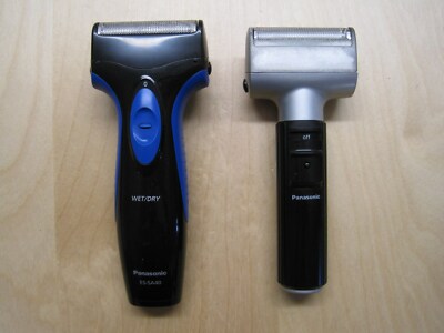 Lot of 2 Panasonic Rechargeable Men's Electric Shaver ( ES-SA40 and ...