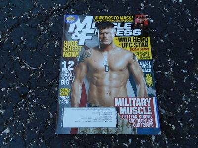 SEPT 2013 MUSCLE & FITNESS vintage bodybuilding magazine - BRIAN STANN ...