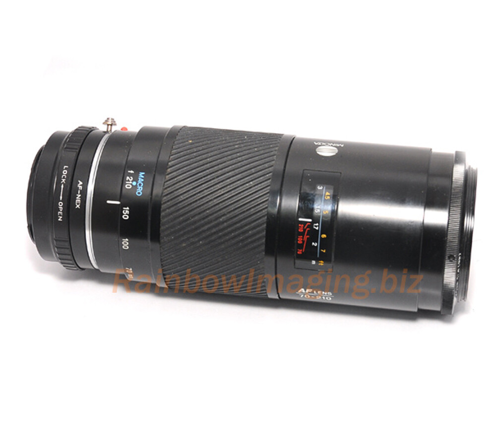 Sony A-Mount Lens to Sony E-Mount Adapter A7 A7R A7S A9 II III IV a6400 ...