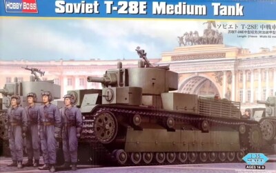 Hobbyboss 83854 1:35th scale Soviet T-28E Medium Tank | eBay UK