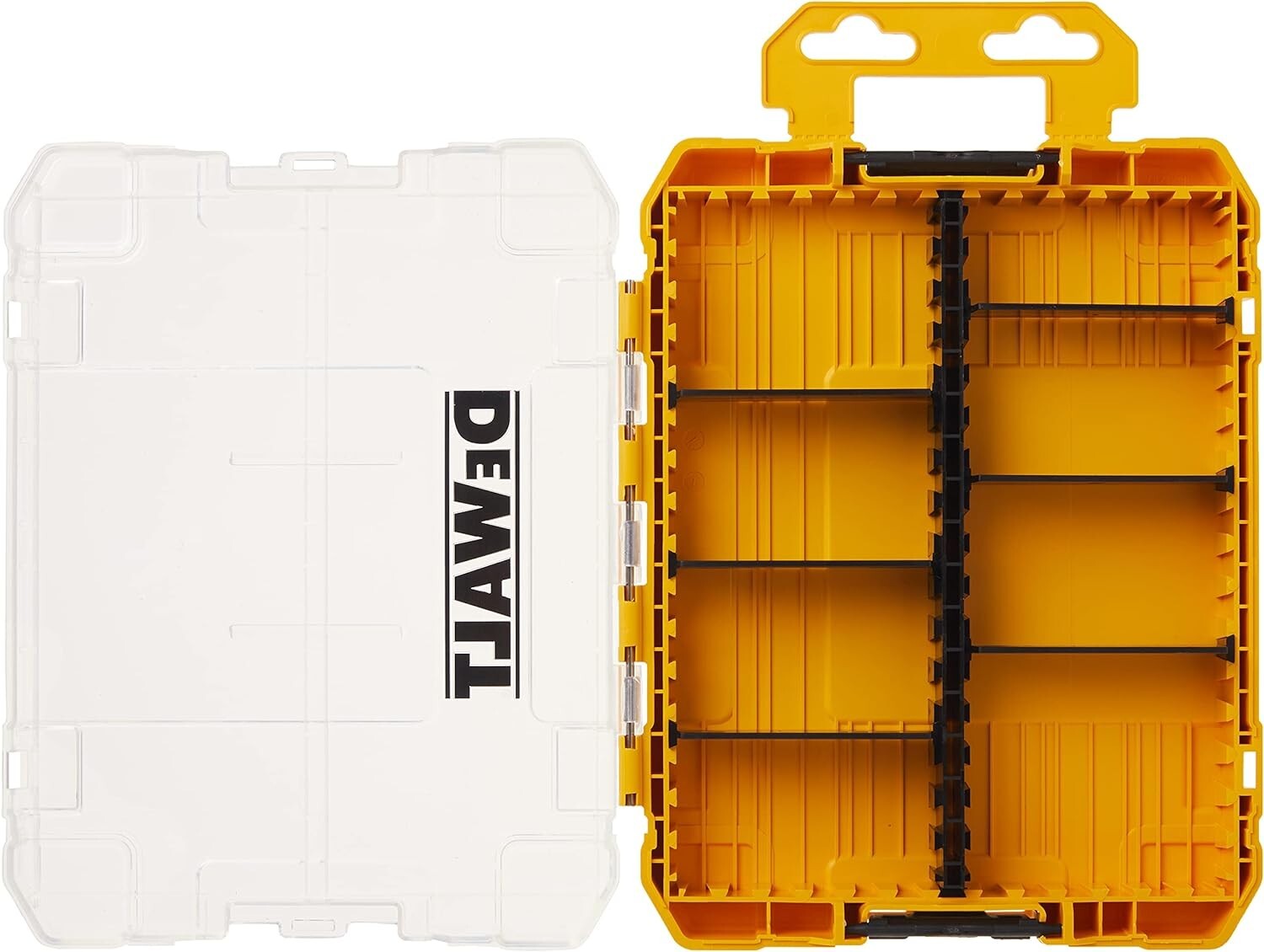 DEWALT Tool Box Tough Case Medium DWAN2190 Stackable 6 dividers ...
