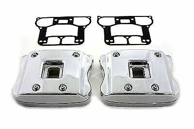 Rocker Box Cover Set Chrome for Harley Davidson by V-Twin | eBay