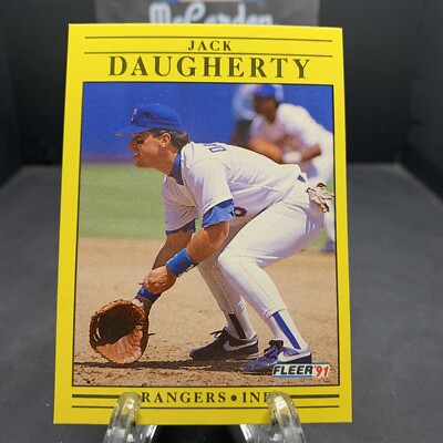 1991 Fleer Jack Daugherty #284 Texas Rangers | eBay