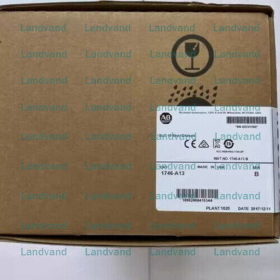 Allen Bradley 1746-A13 SER B SLC 500 13 Slots PLC Chassis Rack 1746A13 ...