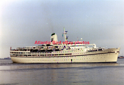 Paquet Cruises - cruise ship MERMOZ - original photograph at Lisbon | eBay