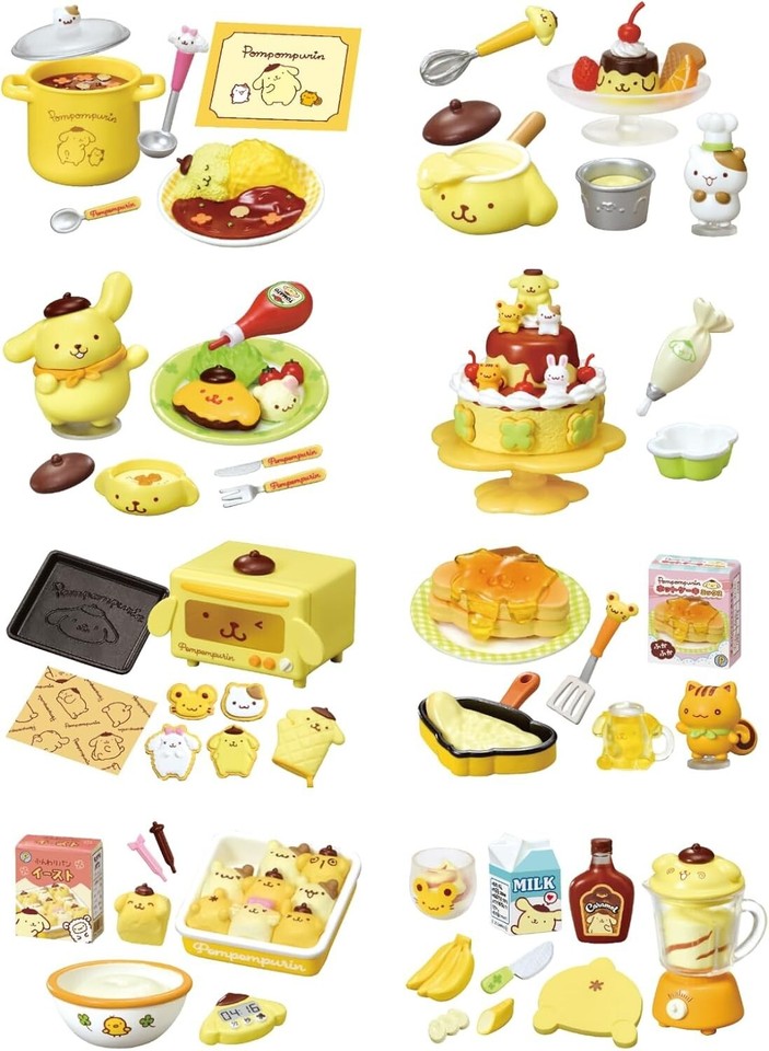 Rement Re-Ment Pompom purin Sanrio furniture Love cooking | eBay