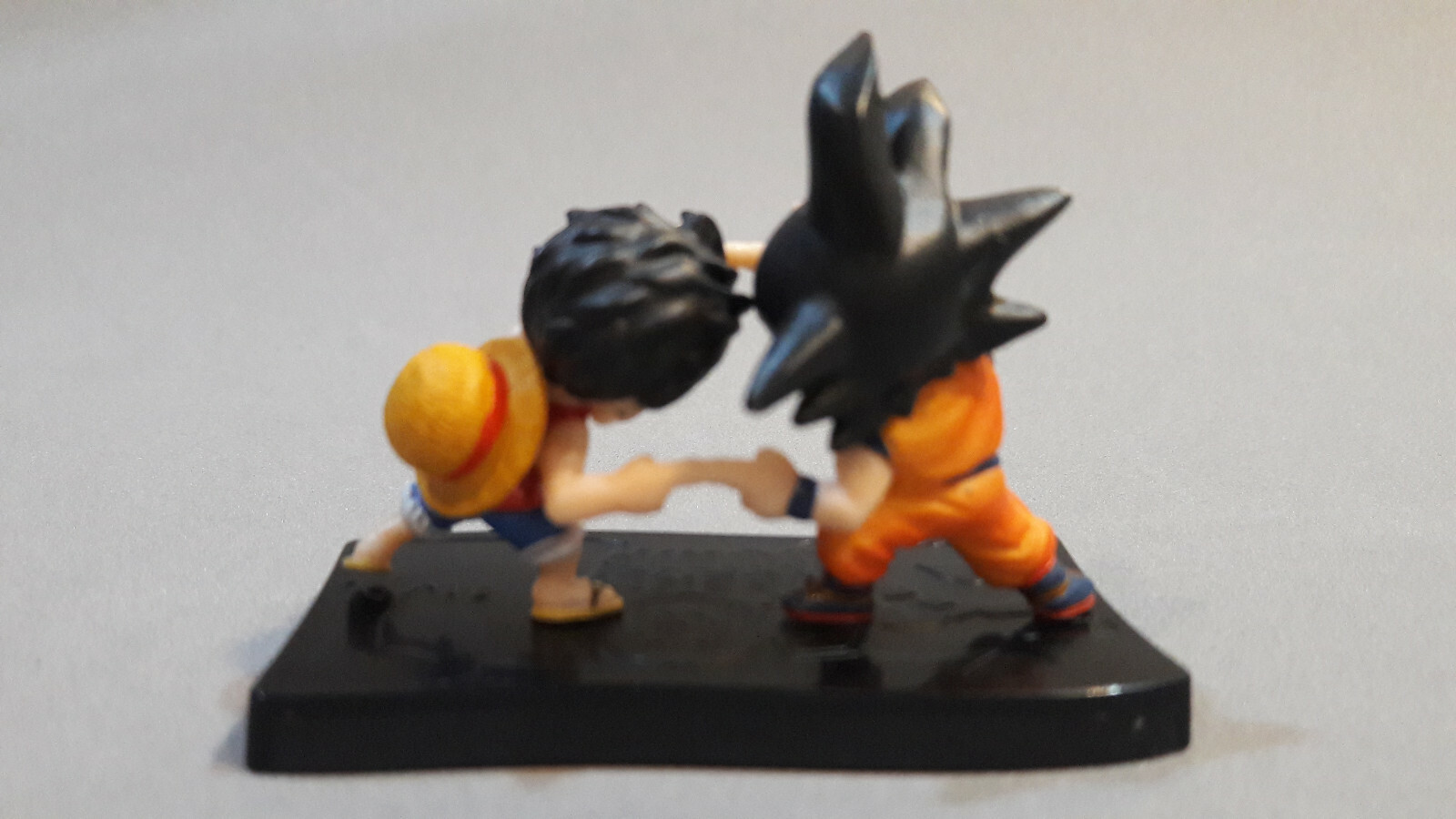 ONE PIECE x DRAGON BALL SUPER DEFORMED COLLECTION FIGURE LUFFY & GOKOU ...