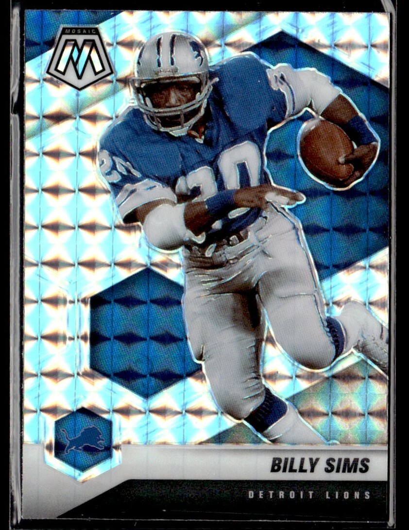 2021 Panini Mosaic Billy Sims Mosaic Prizm #76 Detroit Lions | eBay