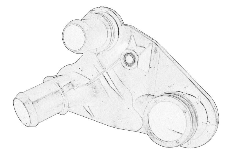 Coolant Flange OE FORD 2380746 | eBay