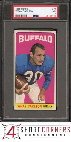 1965 TOPPS #26 WRAY CARLTON BILLS PSA 7 F4001833-455 | eBay