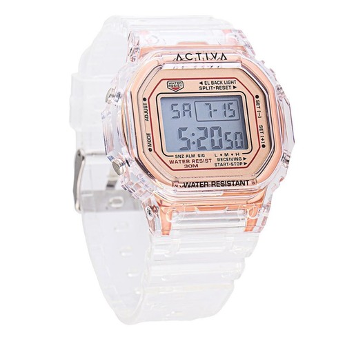 Activa Retro X Invicta Men's Digital Watch - 44.5mm. Transparent ...