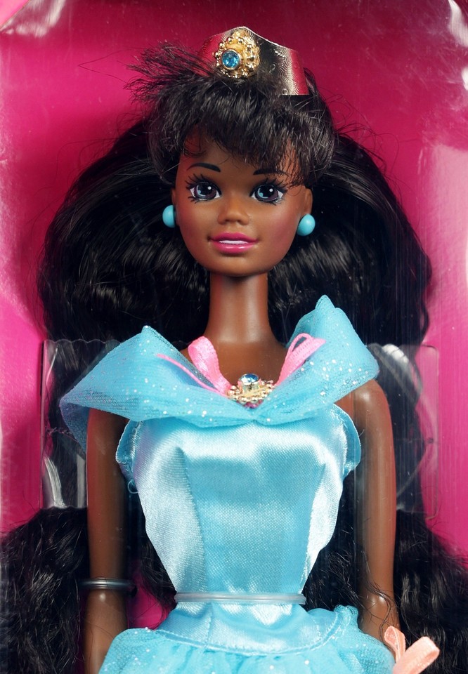 My First Black Barbie Princess Doll - 13065 Never Removed from Box 1994 ...