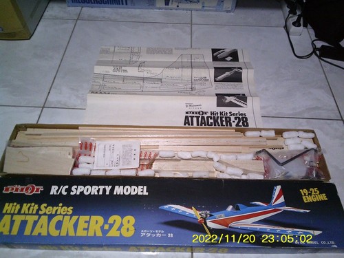 OK Model Co Pilot R/C Sport Model Airplane Kit ATTACKER-28 | eBay