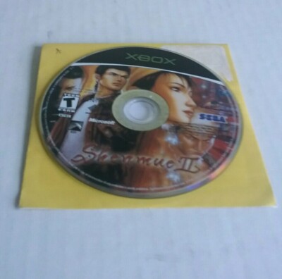 Shenmue II Microsoft Xbox, Disc Only, Sega 805529120655| eBay