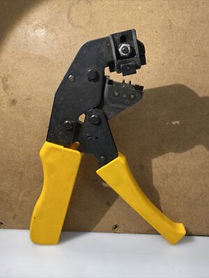 Vintage AMP Crimper Crimp Tool w/ 28-24 24-20 Dies Model 9306-0 Made In ...